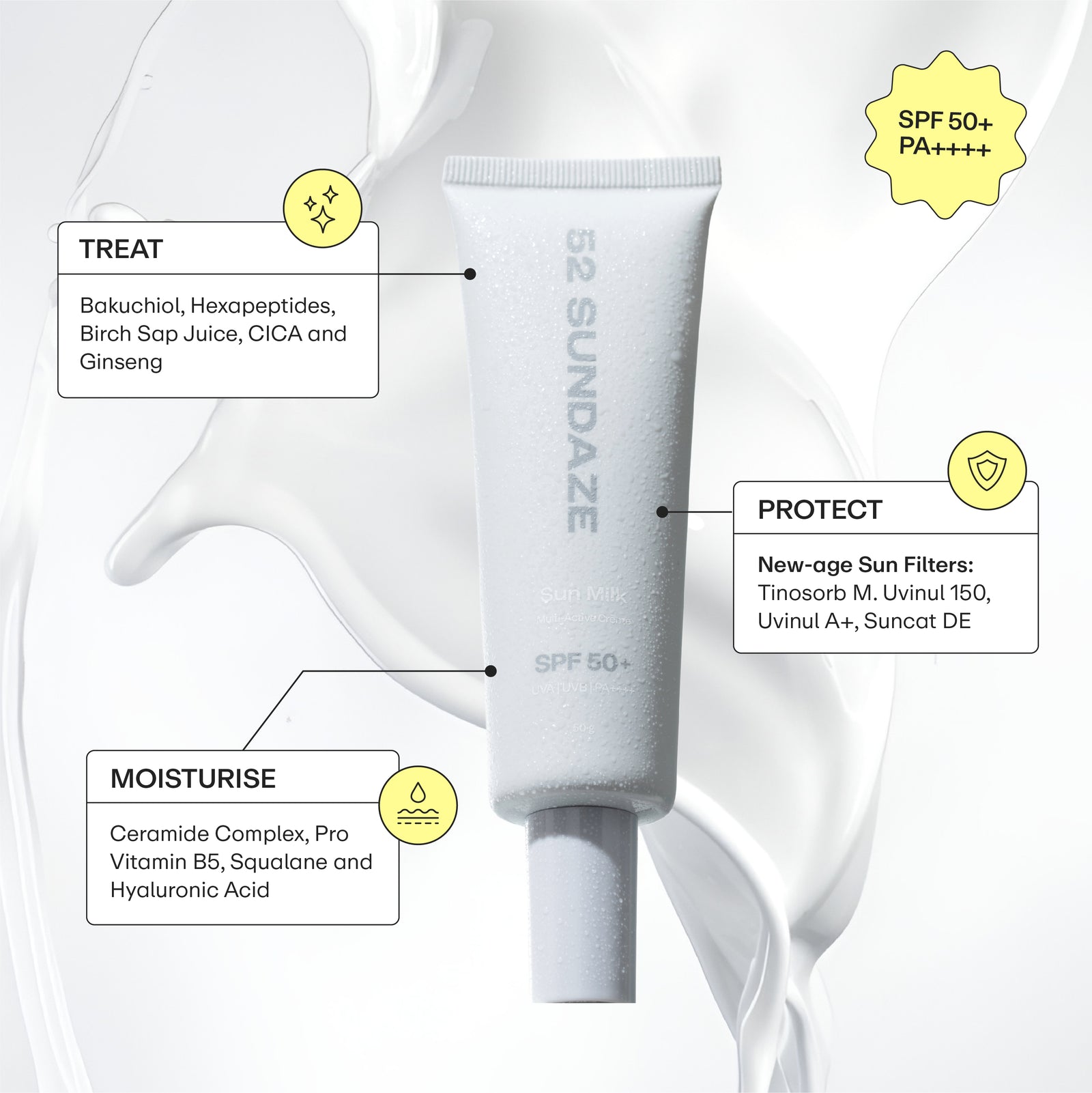 SPF 50 Sun Milk Crème